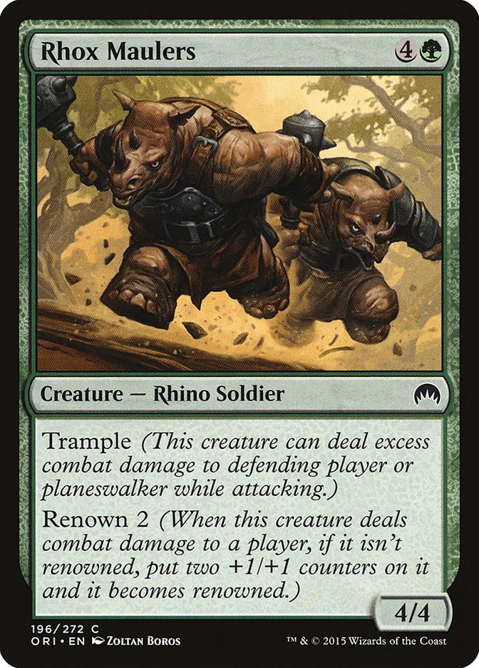 Rhox Maulers - Magic Origins - Magic: The Gathering