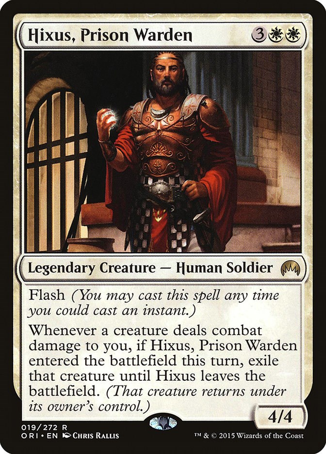 Hixus, Prison Warden - Magic Origins - Magic: The Gathering