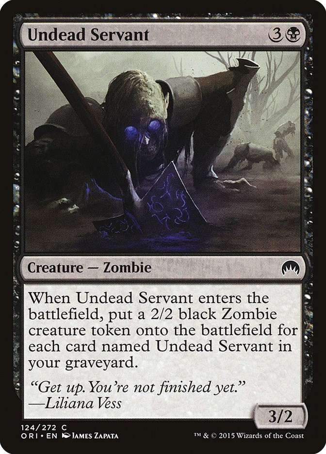Undead Servant - Magic Origins - Magic: The Gathering