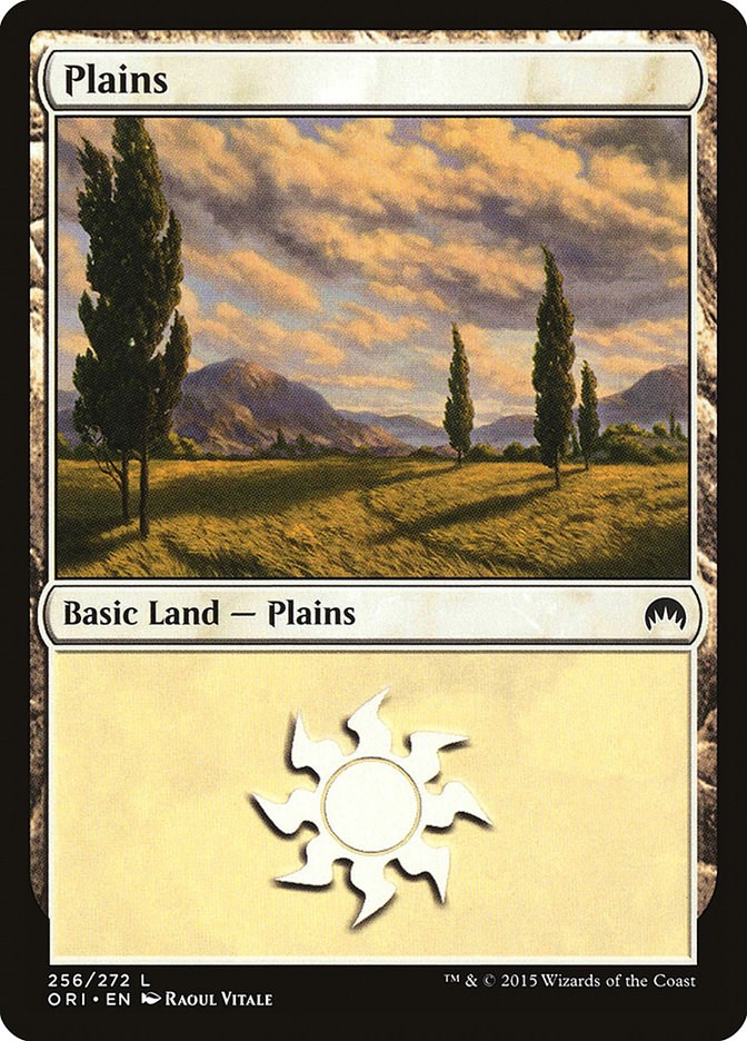 Plains (256) - Magic Origins - Magic: The Gathering