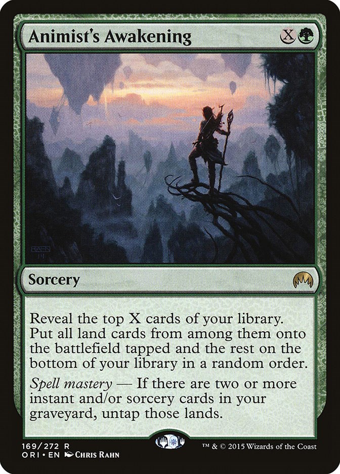 Animist's Awakening - Magic Origins - Magic: The Gathering