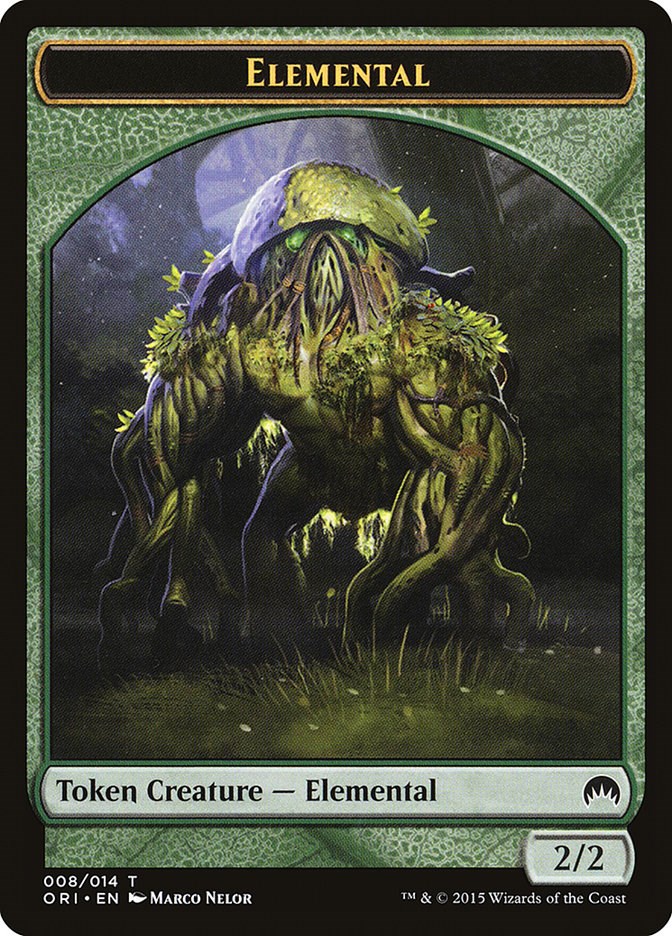 Elemental Token - Magic Origins - Magic: The Gathering