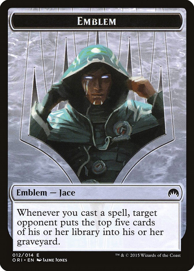 Emblem - Jace, Telepath Unbound - Magic Origins - Magic: The Gathering