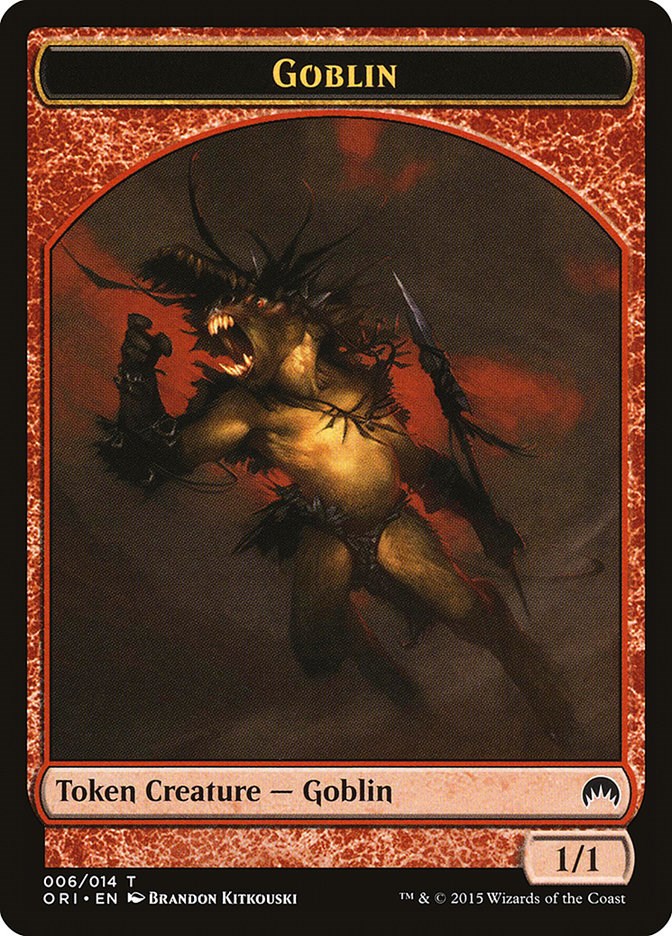 Goblin Token - Magic Origins - Magic: The Gathering