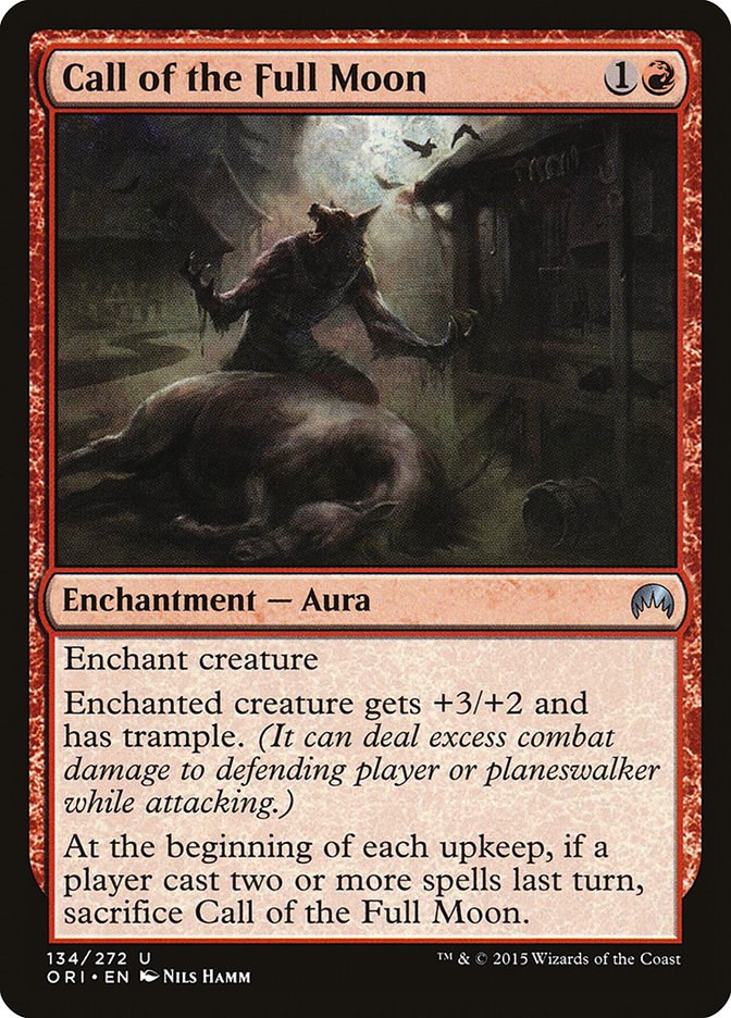 Call of the Full Moon - Magic Origins - Magic: The Gathering