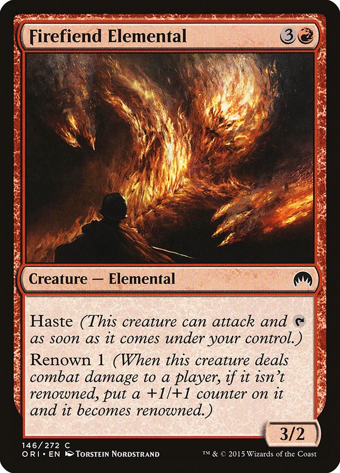 Firefiend Elemental - Magic Origins - Magic: The Gathering