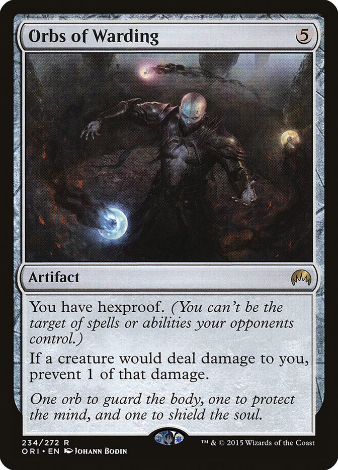 Orbs of Warding - Magic Origins - Magic: The Gathering