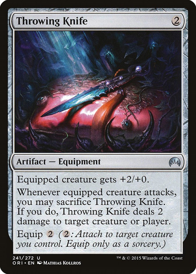 Throwing Knife - Magic Origins - Magic: The Gathering