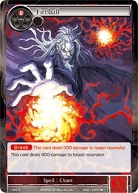 Fireball - Starter Deck: Wolves of the Raging Flames - Force of Will