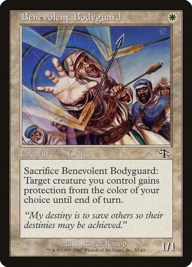 Benevolent Bodyguard - Judgment - Magic: The Gathering