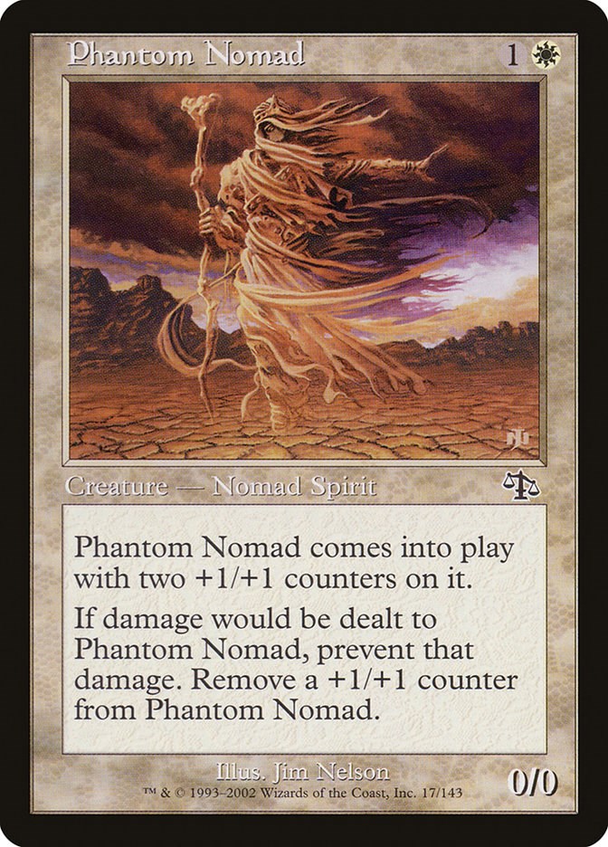 Phantom Nomad - Judgment - Magic: The Gathering