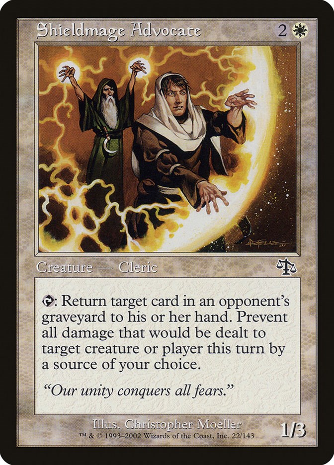 Shieldmage Advocate - Judgment - Magic: The Gathering