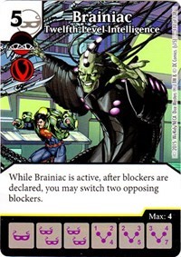Brainiac - Twelfth-Level Intelligence - Justice League - Dice Masters