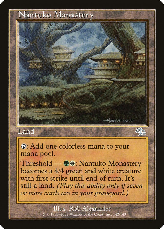 Nantuko Monastery - Judgment - Magic: The Gathering