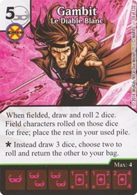 Gambit - Le Diable Blanc - Avengers vs X-Men - Dice Masters