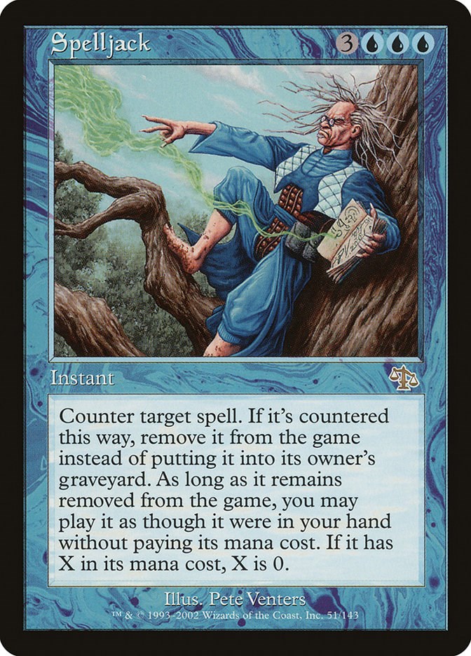 Spelljack - Judgment - Magic: The Gathering
