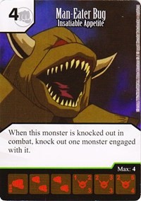 Man-Eater Bug - Insatiable Appetite - Yu-Gi-Oh! Series One - Dice Masters