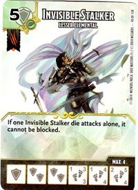 Invisible Stalker - Lesser Elemental - D&D: Battle for Faerun - Dice ...