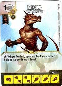 Kobold - Lesser Humanoid - D&D: Battle for Faerun - Dice Masters
