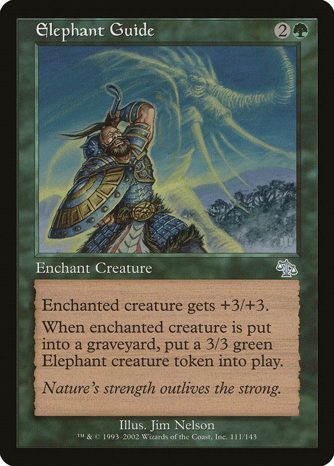 Elephant Guide - Judgment - Magic: The Gathering