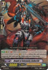 Knight of Solemnity, Balberith - Promo Cards - Cardfight Vanguard