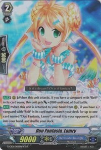 Duo Fantasia, Lamry (W) - G-CB01: Academy of Divas - Cardfight Vanguard