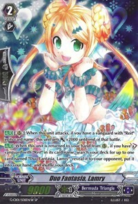 Duo Fantasia, Lamry (W - SP) - G-CB01: Academy of Divas - Cardfight Vanguard
