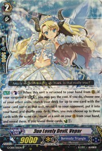 Duo Lovely Devil, Vepar - G-CB01: Academy of Divas - Cardfight Vanguard