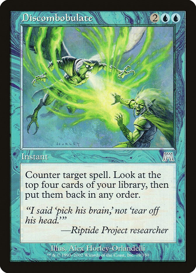Discombobulate - Onslaught - Magic: The Gathering