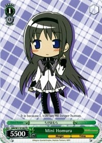 Mini Homura - Puella Magi Madoka Magica - Weiss Schwarz