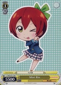 Mini Rin - Love Live! - Weiss Schwarz