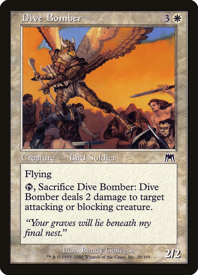 Dive Bomber - Onslaught - Magic: The Gathering