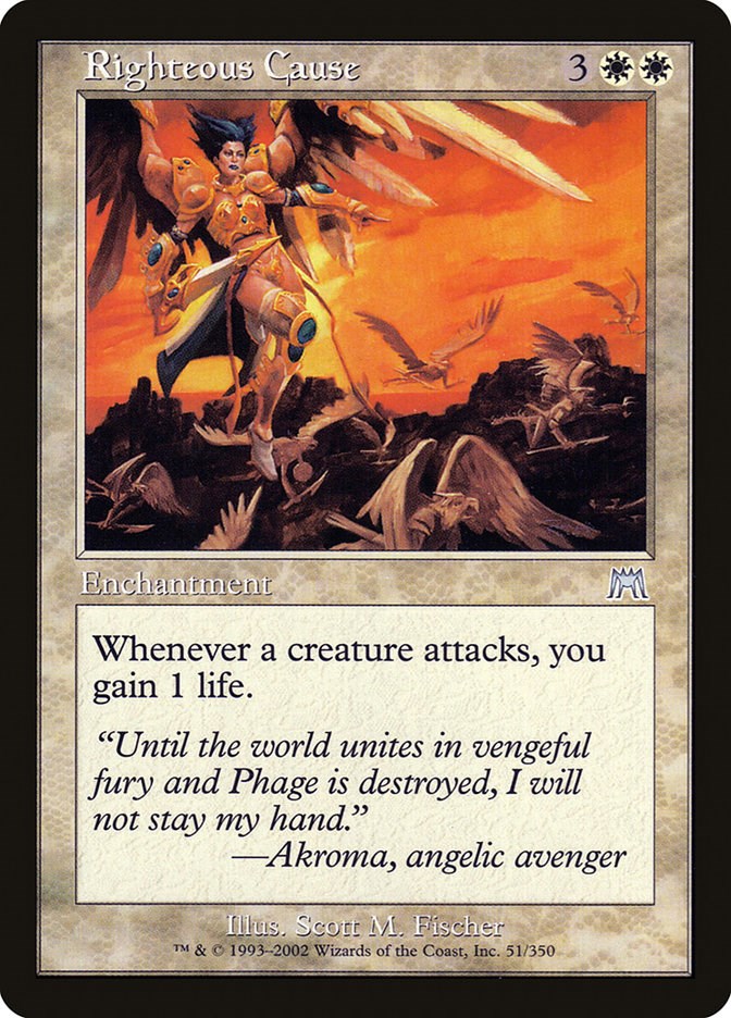 Righteous Cause - Onslaught - Magic: The Gathering