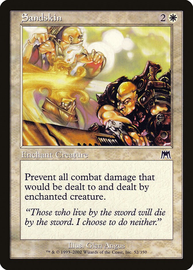 Sandskin - Onslaught - Magic: The Gathering