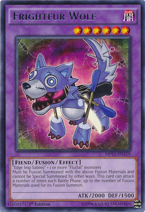 Frightfur Wolf - 2015 Mega-Tins Mega Pack - YuGiOh