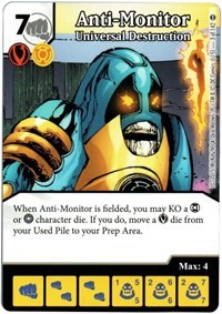 Anti-Monitor - Universal Destruction - War of Light - Dice Masters