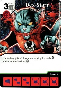 Dex-Starr - Rage Kitty - War of Light - Dice Masters