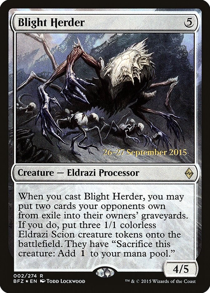 Blight Herder - Prerelease Cards - Magic: The Gathering