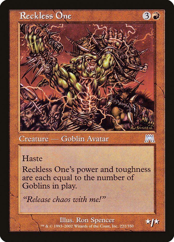 Reckless One - Onslaught - Magic: The Gathering