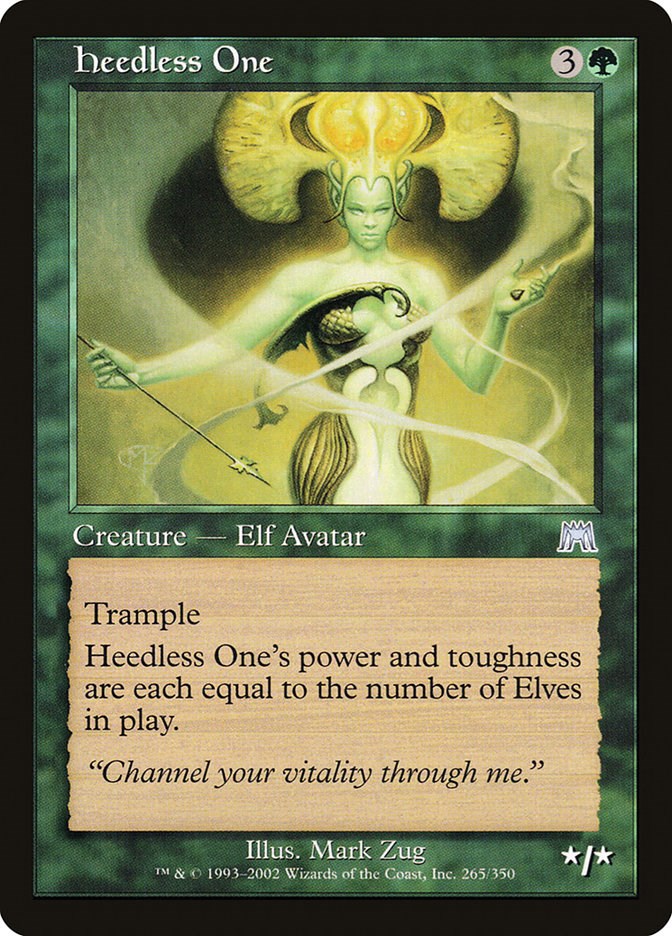 Heedless One - Onslaught - Magic: The Gathering