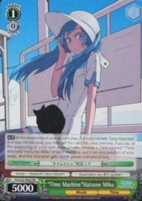 "Time Machine"Hatsune Miku - Hatsune Miku -Project DIVA- f - Weiss Schwarz