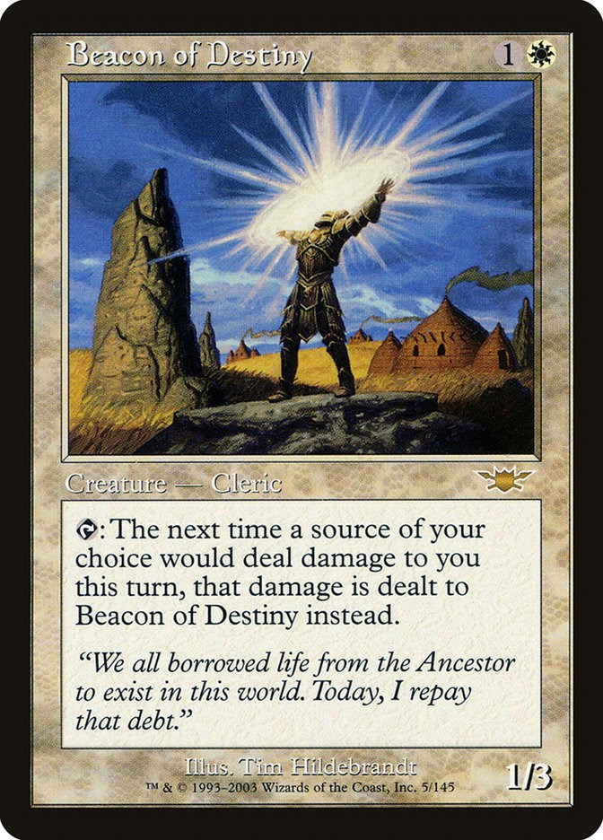 Beacon of Destiny - Legions - Magic: The Gathering