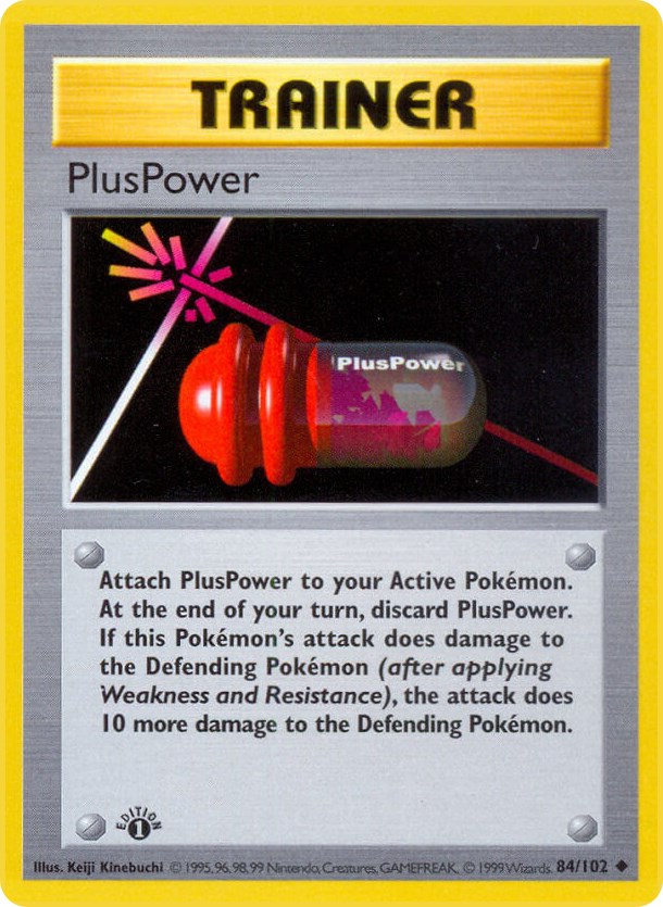 PlusPower - Base Set (Shadowless) - Pokemon