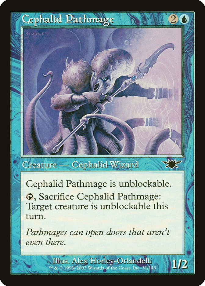 Cephalid Pathmage - Legions - Magic: The Gathering