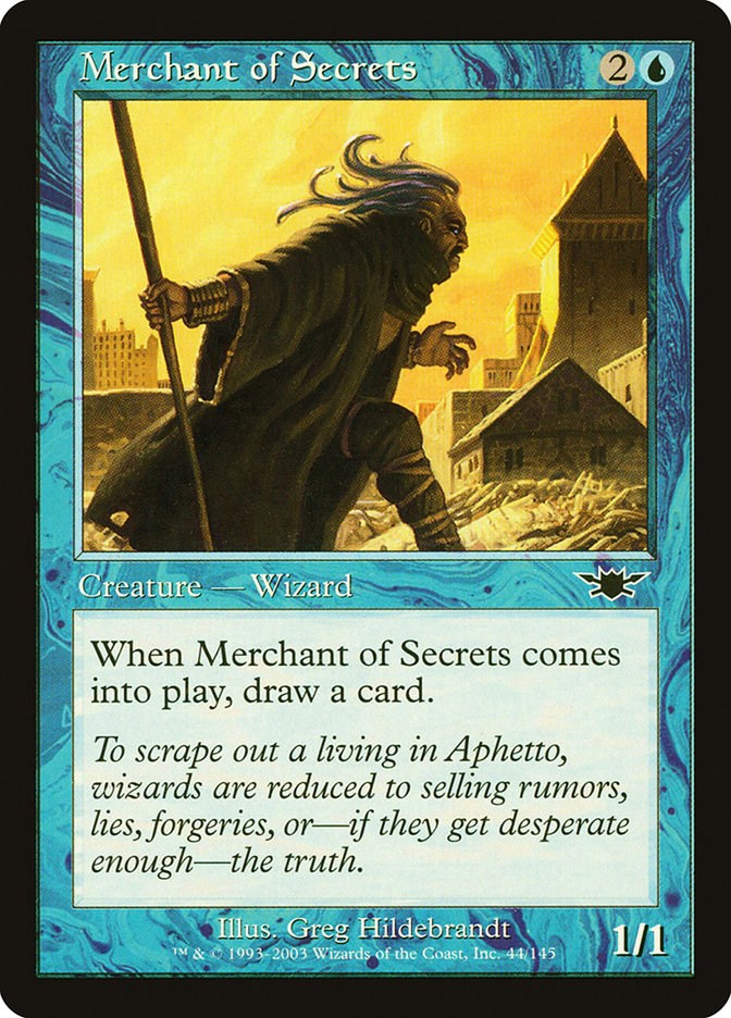 Merchant of Secrets - Legions - Magic: The Gathering