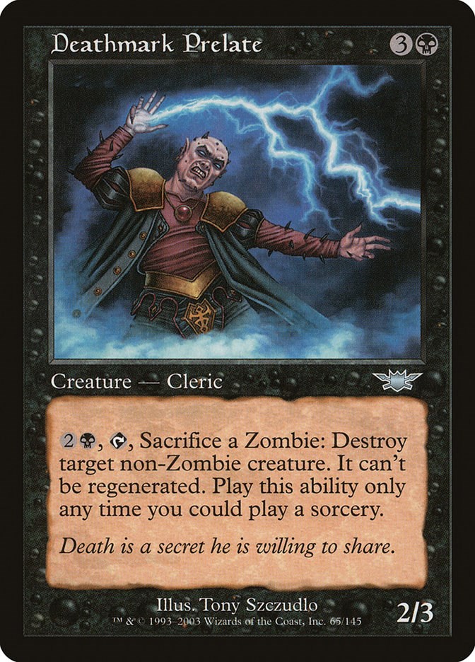 Deathmark Prelate - Legions - Magic: The Gathering