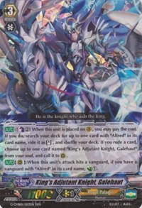 King's Adjutant Knight, Galehaut - G-CMB01: Vanguard & Deletor - Cardfight Vanguard