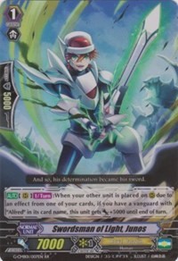 Swordsman of Light, Junos - G-CMB01: Vanguard & Deletor - Cardfight Vanguard