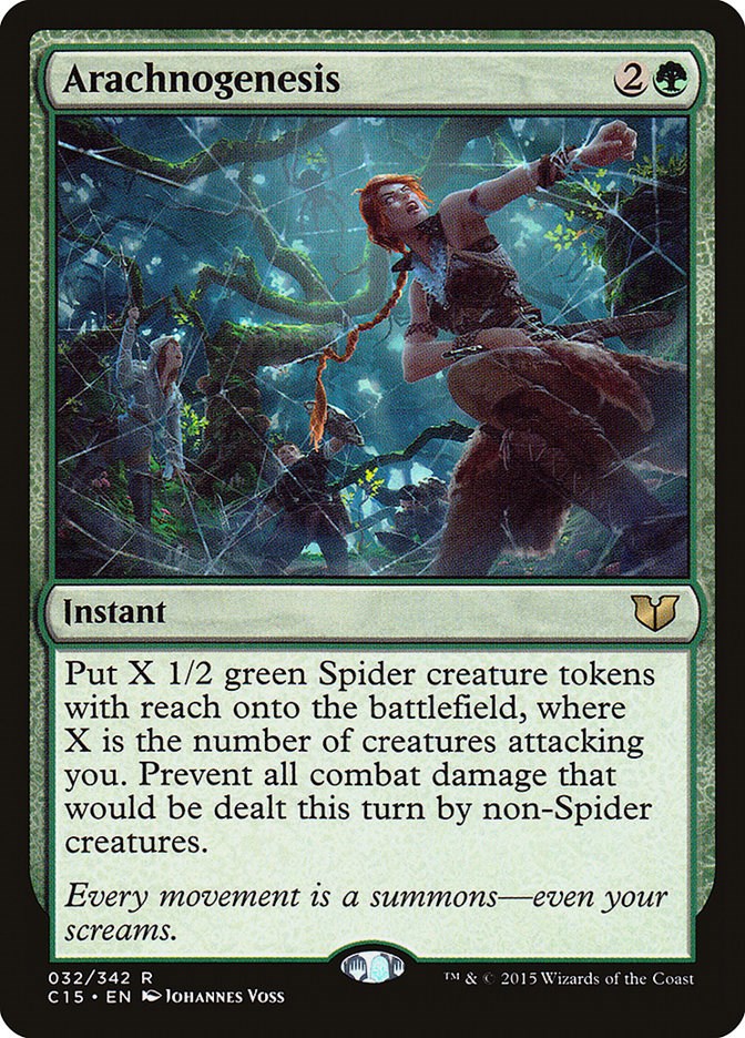 Arachnogenesis - Commander 2015 - Magic: The Gathering