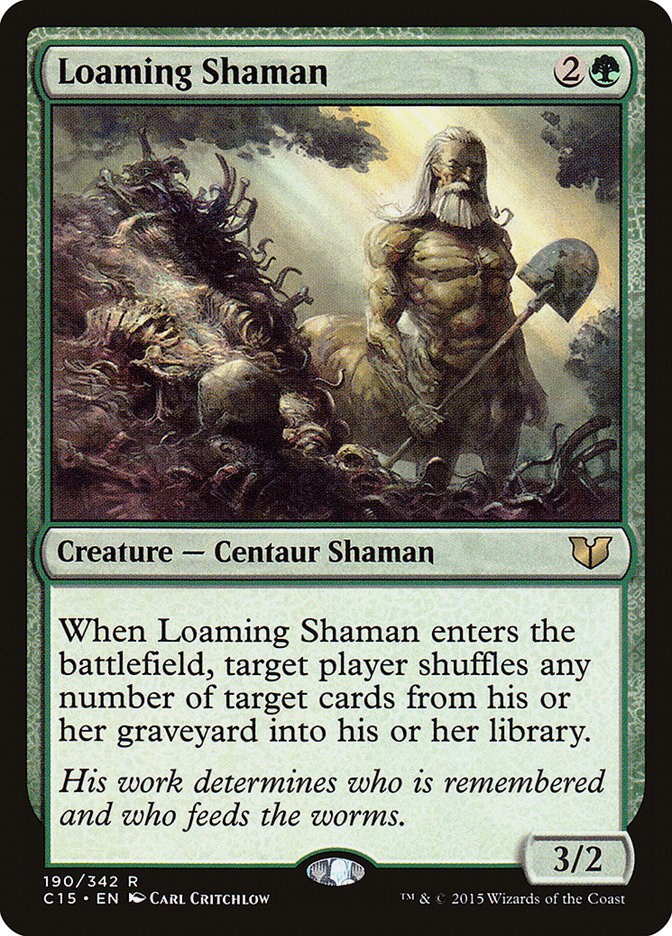 Loaming Shaman - Commander 2015 - Magic: The Gathering